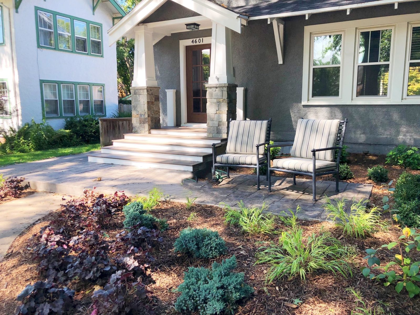 In the Studio | Ingersoll Park Front Yard Design - redfernlandscape.com