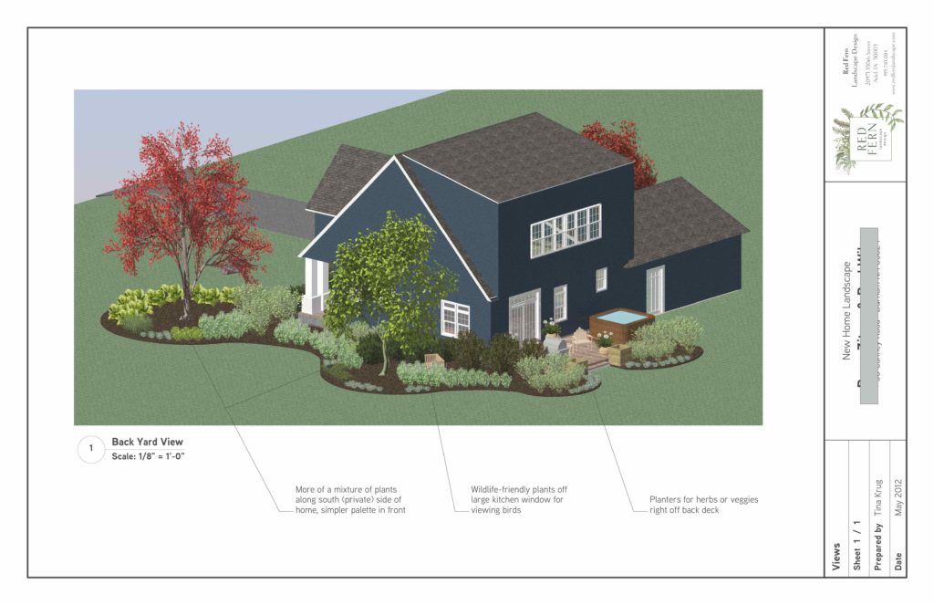 In the Studio | Landscape for New Construction - redfernlandscape.com