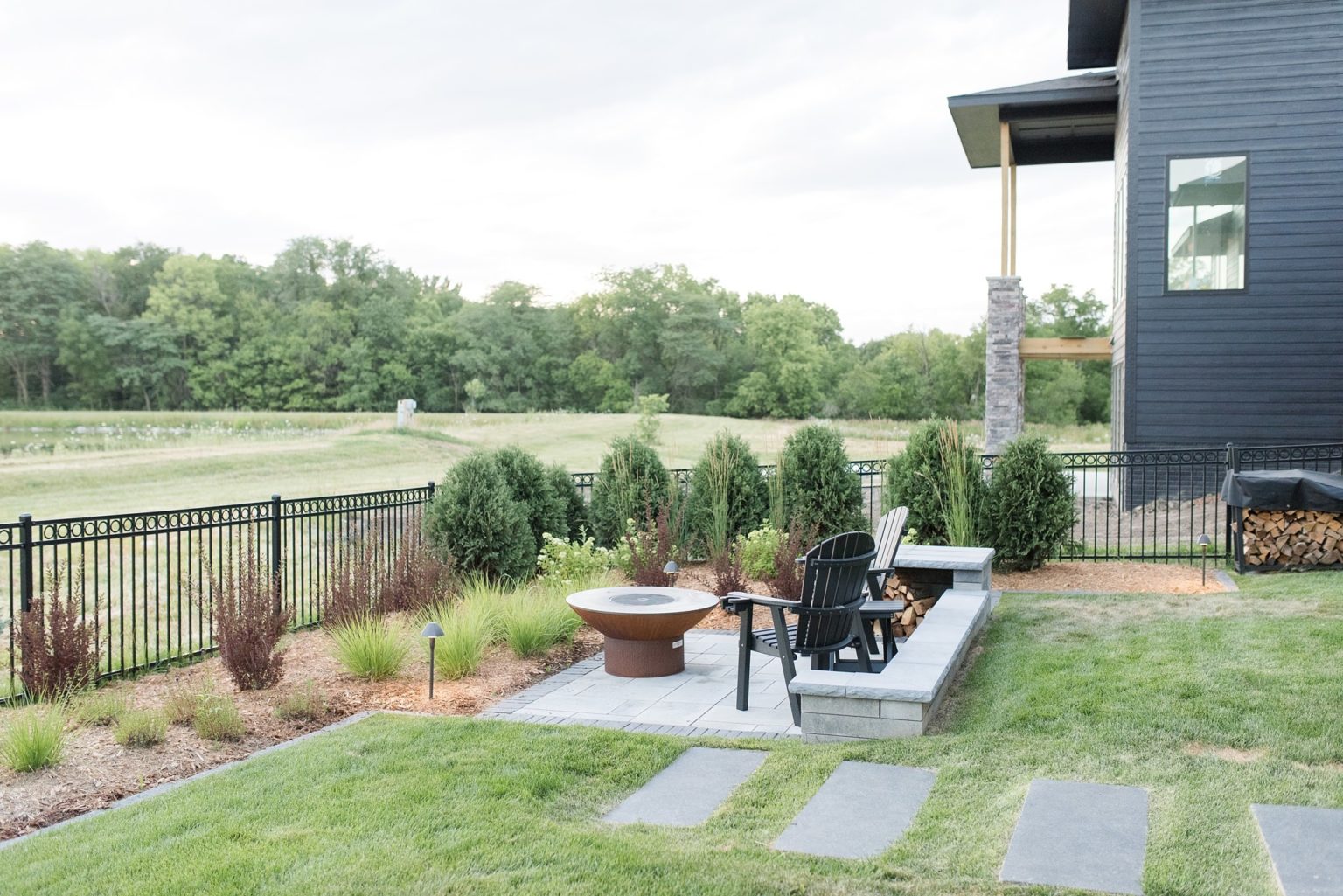 In the Studio | Front yard, back yard: new construction landscaping ...